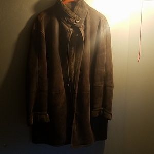 Jackets & Coats | St Croix Shearling Leather Coat | Poshmark